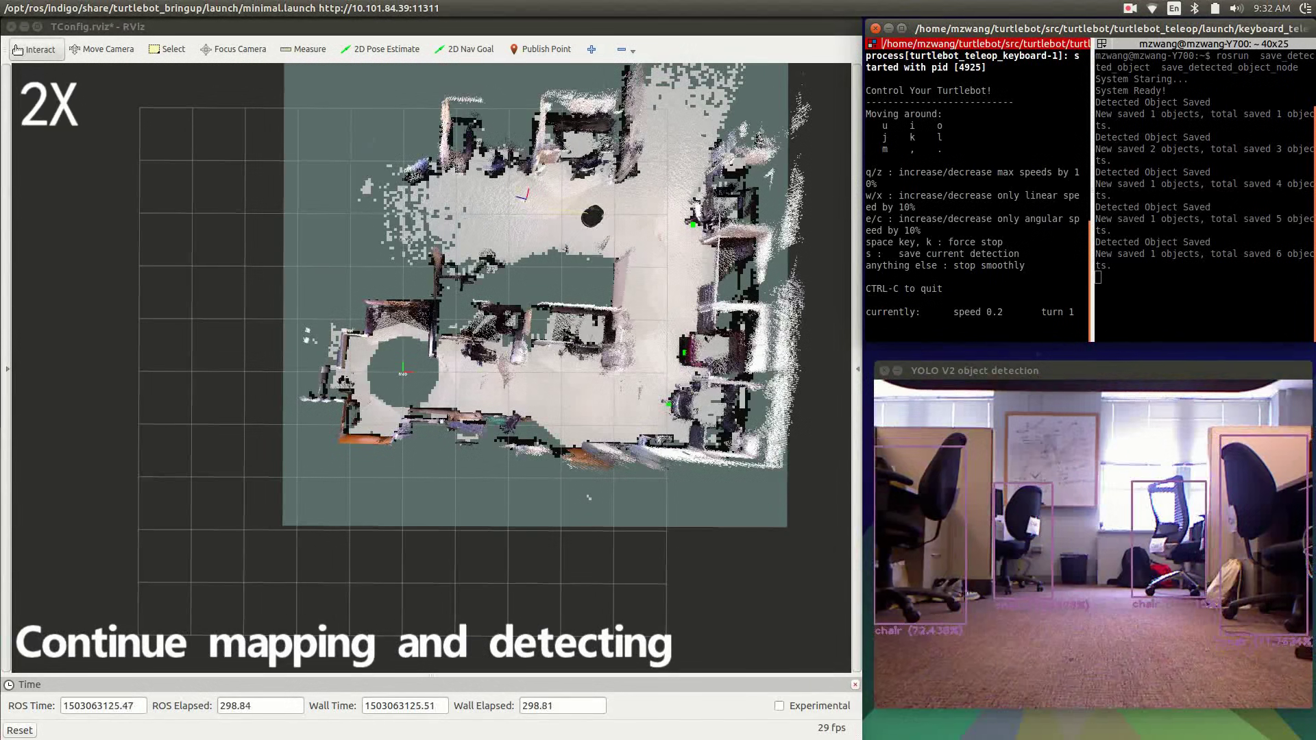 SLAM with Object Recognition | Maozhen Wang